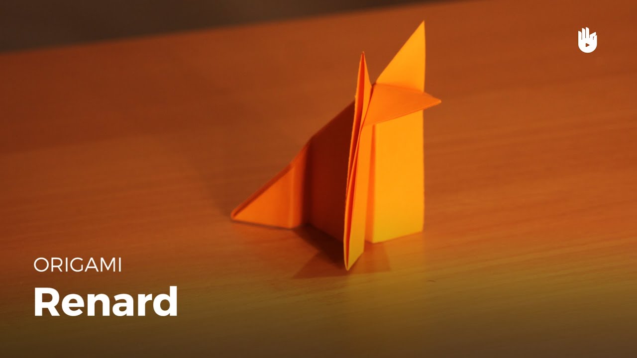 Faire un renard - Apprendre à faire des origamis | Sikana