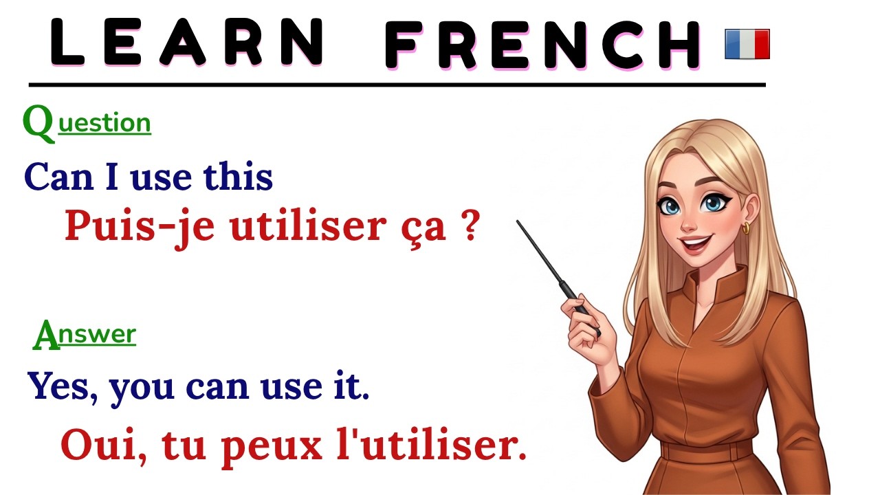 Easy French Conversations for Beginners & Intermediate | Learn French | Apprendre le français