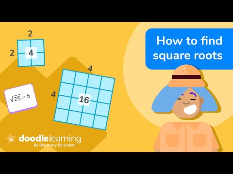 How to find square roots without a calculator | Maths for kids | DoodleLearning