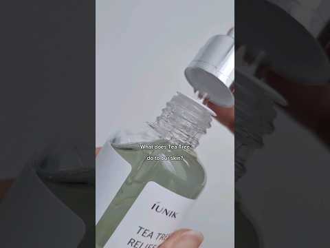 Tea Tree Benefits for the Skin | IUNIK Tea Tree Relief Serum | Oily Skin Sensitive Skin Acne Prone