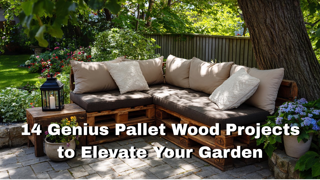 14 Genius Pallet Wood Projects to Elevate Your Garden on a Budget