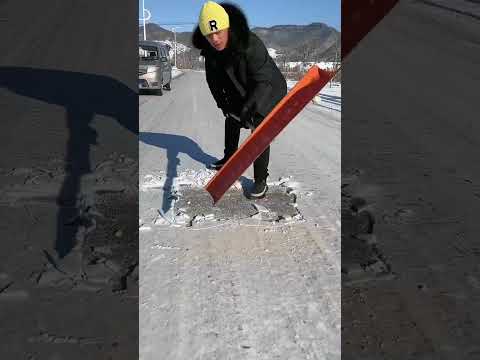 A shovel specially designed for shoveling snow