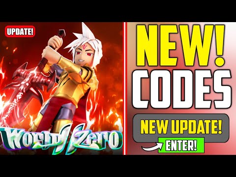 *New* Update - World zero codes 2023 - world zero codes - world zero code🎁