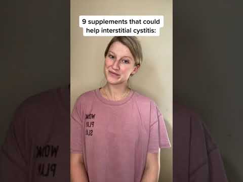 9 supplements that could help with interstitial cystitis - talk to your doc about these! #ic
