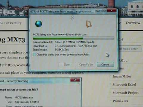 Download and Installation Overview | MX73