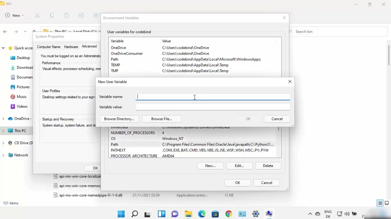 How to Set JAVA_HOME in Windows 11