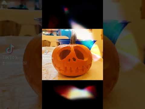Jack Skellington pumpkin