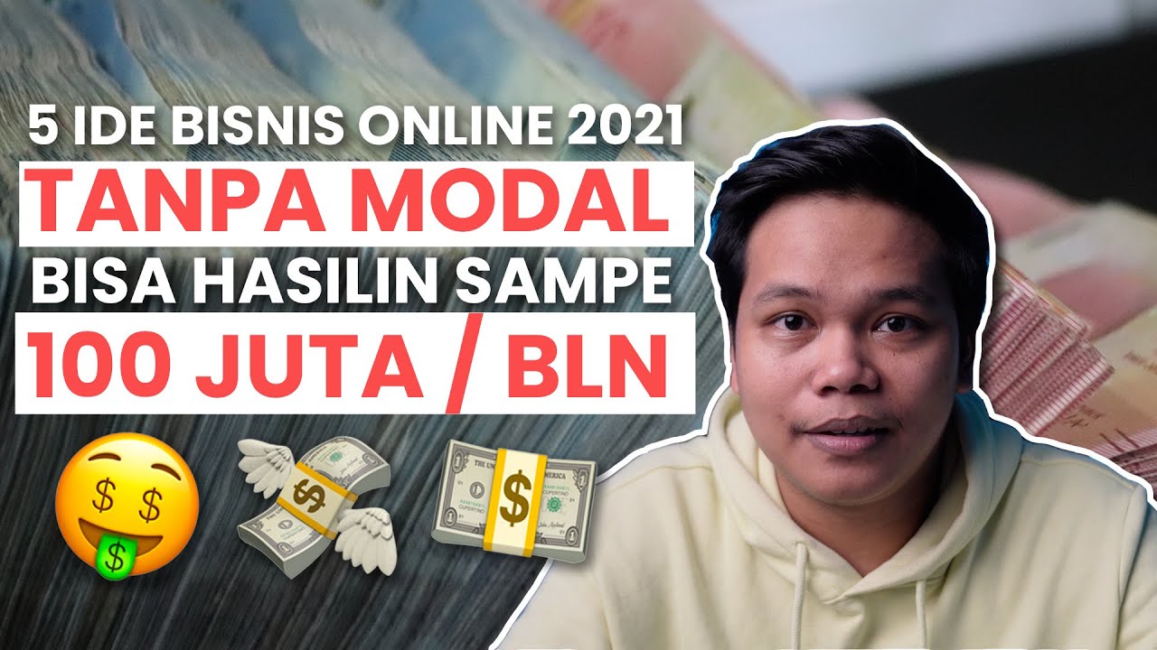 5 Ide Bisnis Online 2021 Tanpa Modal | RAHASIA YANG JARANG DI KETAHUI ORANG