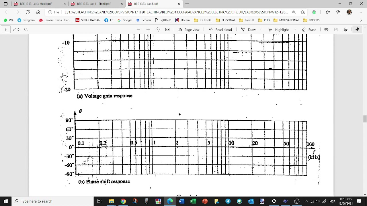 BEEI1333-Advanced Elec Circuit - Lab Briefing (3,4 and 5)- Simulation