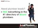 Advertise plumber service in miami florida