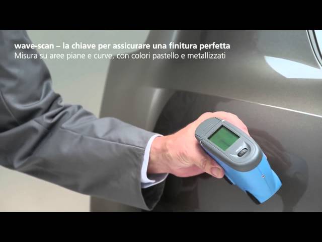 wave-scan 3 dual | Misura di orange peel su finiture ad alto e medio ...