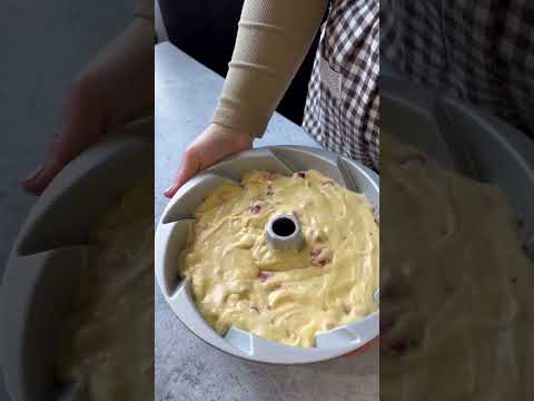 White Chocolate Raspberry Bundt #whitechocolaterecipe #dessert #bundtcake #recipevideo #cake
