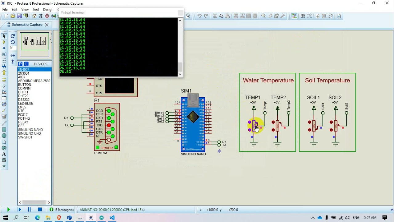 Pyduino : Read Data from serial port