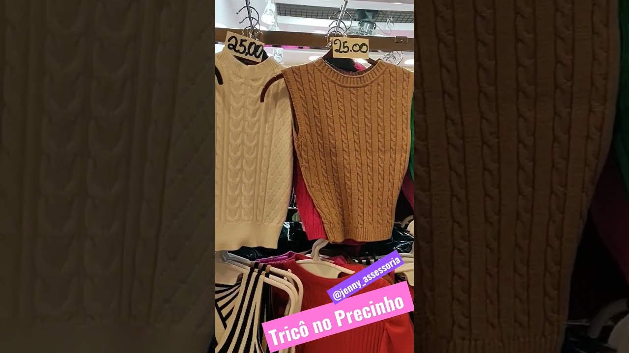 Tricô no Precinho, compramos para você no Brás e Enviamos #fortaleza #goiânia #brás #pernambuco