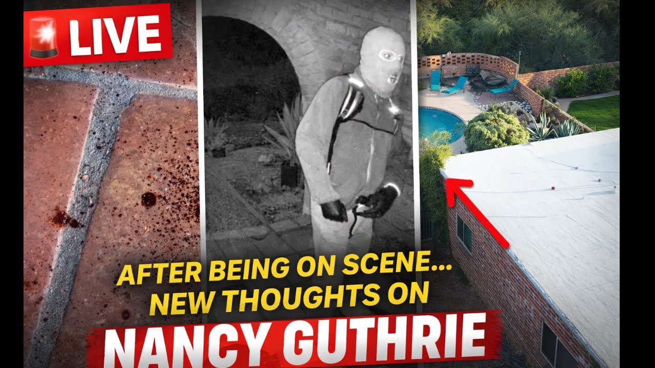 🚨 LIVE: New Thoughts After Being on Scene – Nancy Guthrie Case