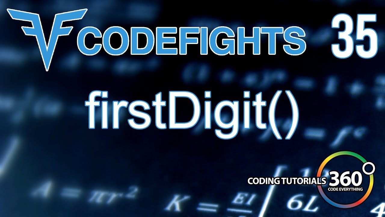 FirstDigits | CodeFights Intro Algorithm JavaScript Solution and Breakdown
