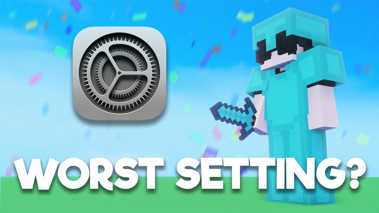 I tried the worst setting in minecraft