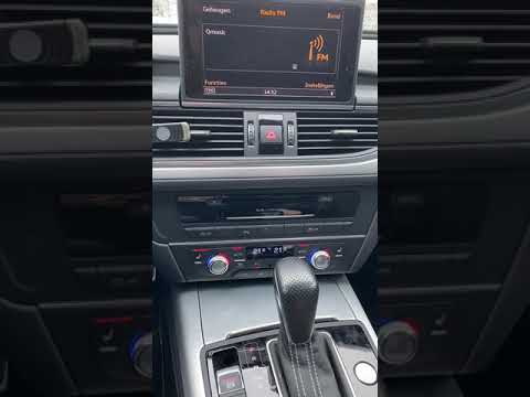 MIB2 MMI Version information screen audi A6 C7 facelift