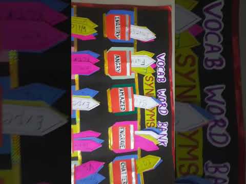 English word bank of synonyms