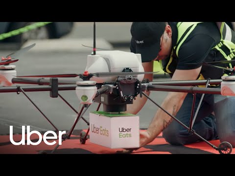 Uber Eats : un nouveau design pour ses drones de livraison alimentaire ...