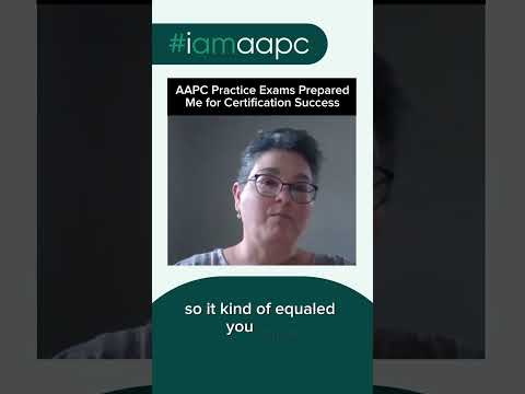AAPC Practice Exams Prepared Me for Certification Success