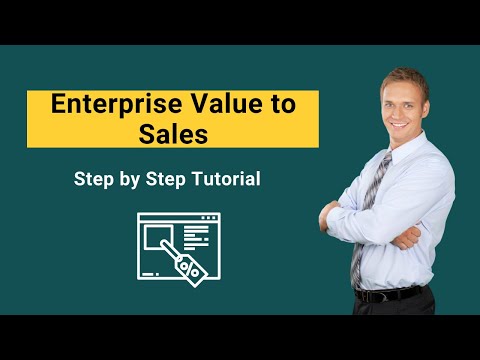 Enterprise Value to Sales (Formula, Examples) | Valuation