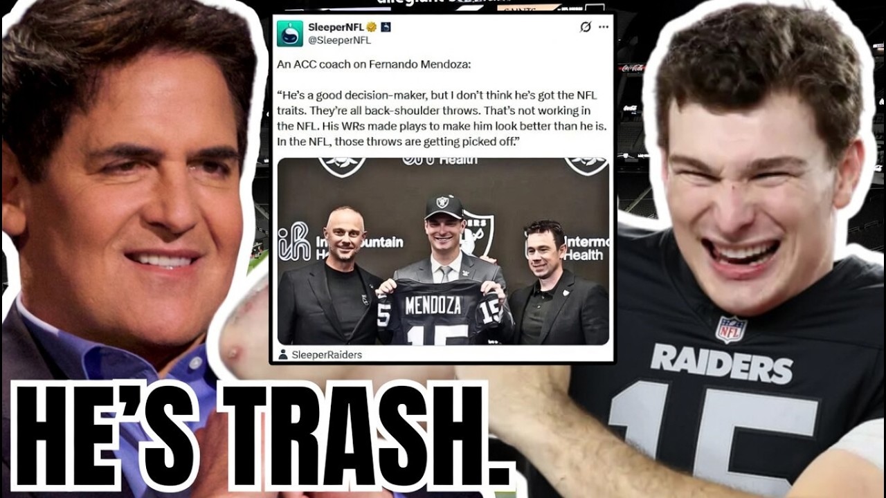 ACC College Coach TRASHES Fernando Mendoza! Mark Cuban says he FUNDED Raiders QB's NIL Deal!