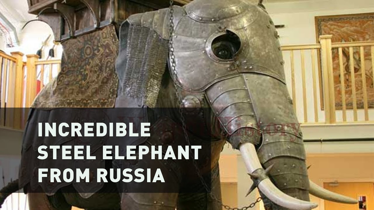 Incredible steel elephant