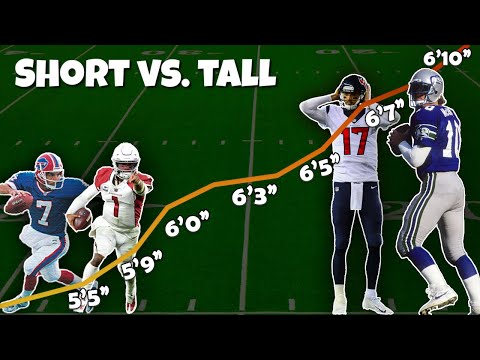 The Shortest vs. Tallest NFL QB's ever... Which is better?