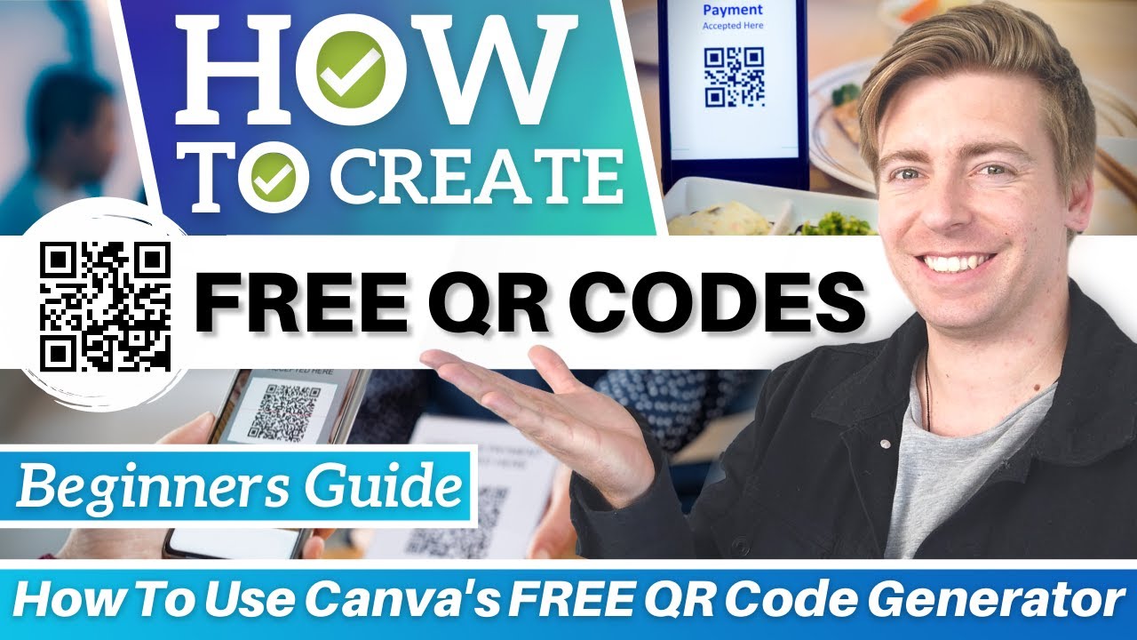 How To Create QR Codes for FREE & Use For Business (Canva QR Code Generator)