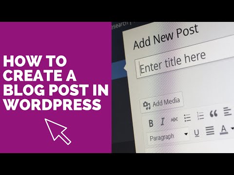 How to write a blog post in Wordpress - easy tutorial for new bloggers