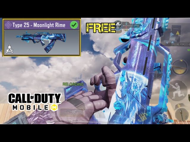 COD Mobile: How to unlock epic Type-25 Moonlight Rime blueprint for free