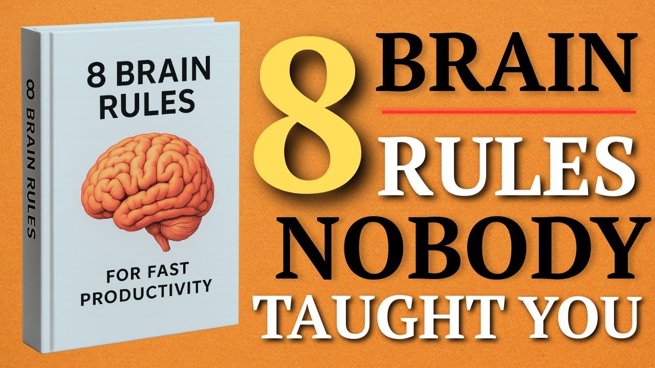 8 Brain Rules That Will 5x Your Productivity | Science Backed | ( Audiobook )