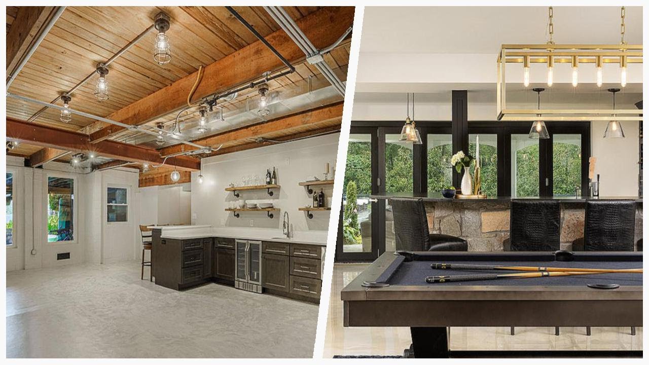 75 White Floor Walk-out Basement Design Ideas You'll Love ☆