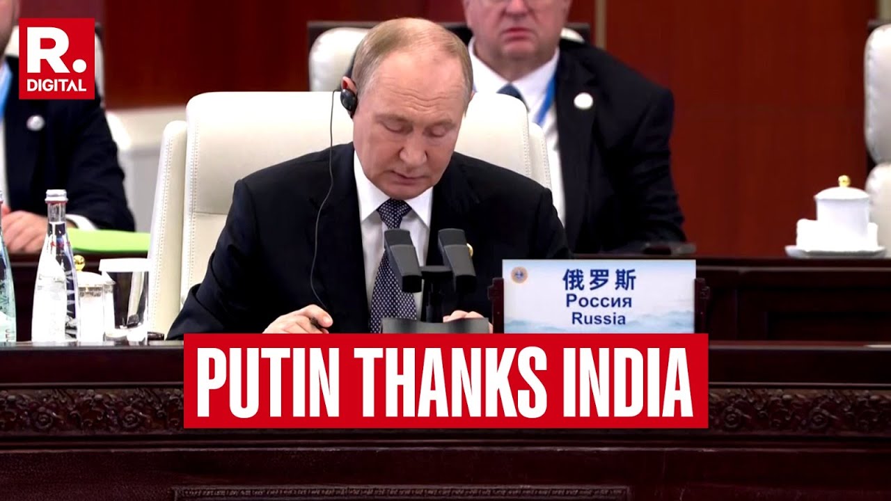 Putin: Moscow Values Efforts of China and India | SCO Summit 2025 | Alaska Summit | Ukraine War