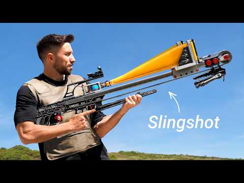 I Built a Slingshot that Crushes Bones