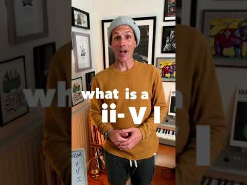 What is a ii- V I in 40 seconds 😁🙌