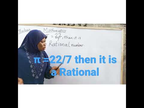 π=22/7 then it is a Rational number| True or false| #mathematics #class12math #goviral