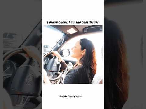 Rajab vs eman driving #love #rajabfamily #foryou #trending #youtube #dailyvlog
