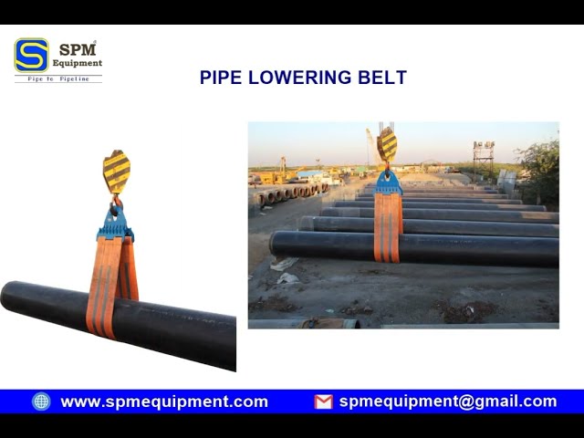 Pipeline Pipe Lifting Equipment - Choker Belt Pipeline Manufacturer ...