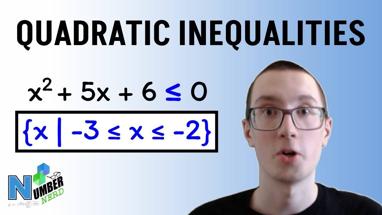 Solve Quadratic Inequalities Without Graphing! [Algebra]