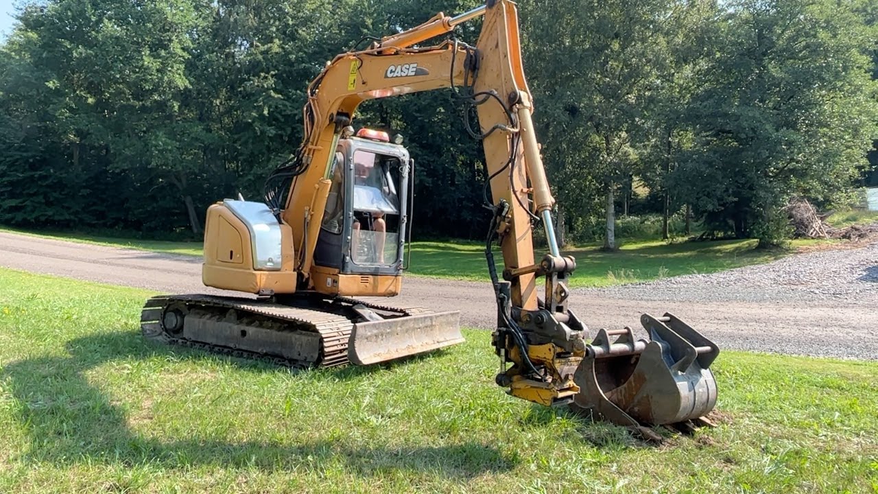 Grävmaskin Case CX75SR, Hjo, Klaravik auktioner