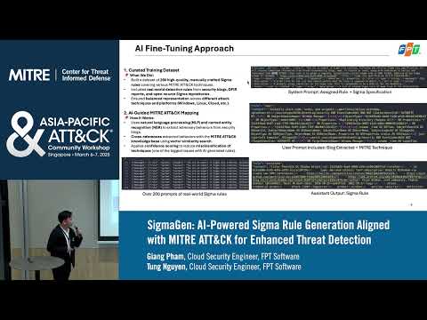 SigmaGen: AI-Powered Sigma Rule Generation Aligned with MITRE ATT&CK for Enhanced Threat Detection