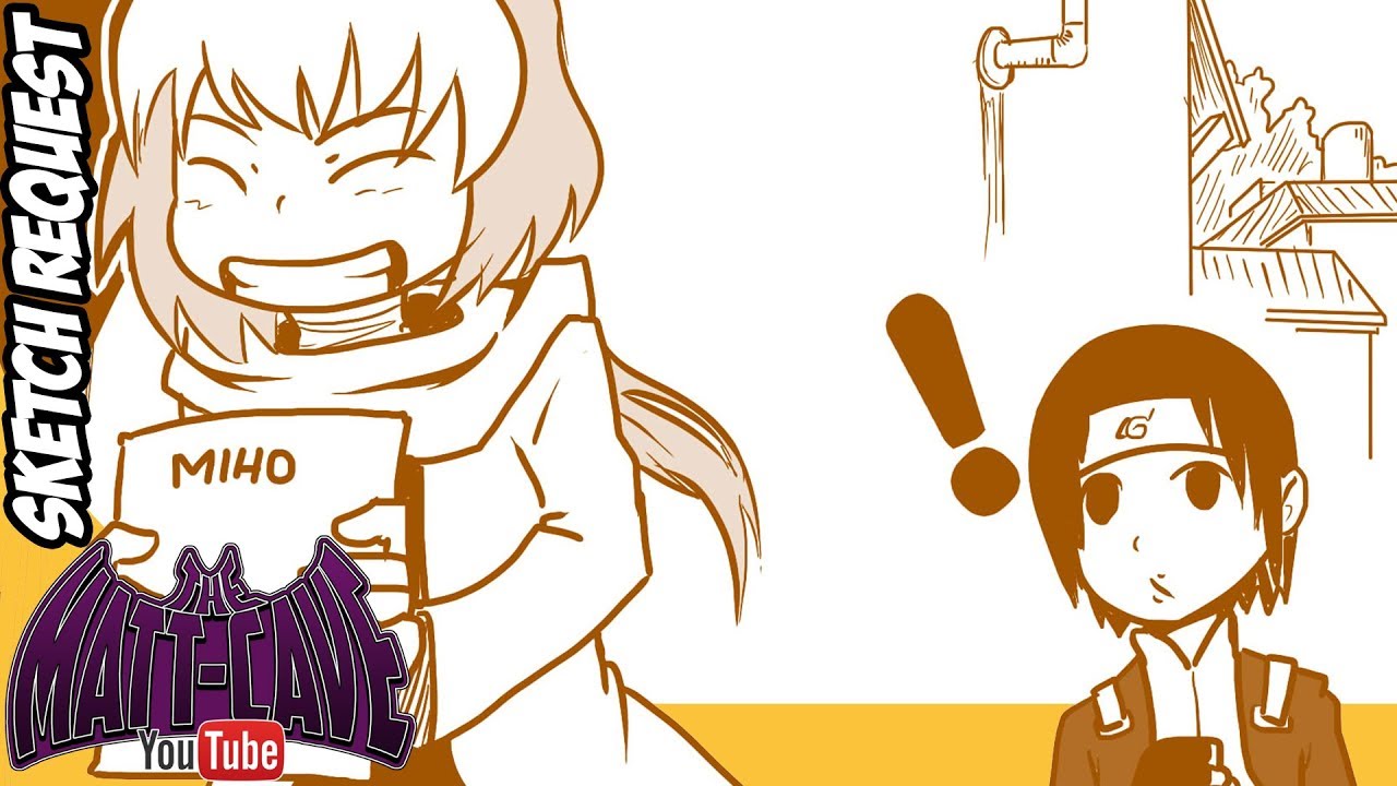 Sketch Request - OC Yuko gets her commission