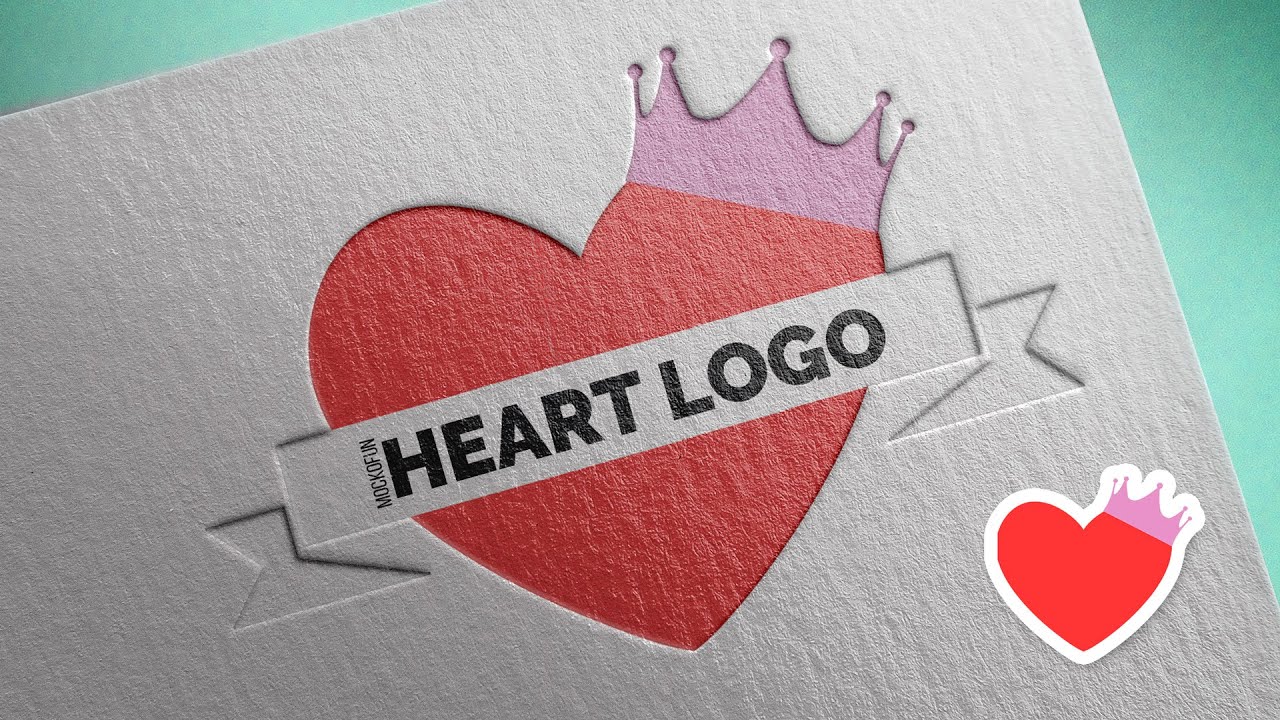 Make ♡ Heart Logos Online & FREE | 6 Red Heart Logos in Under 5 Minutes