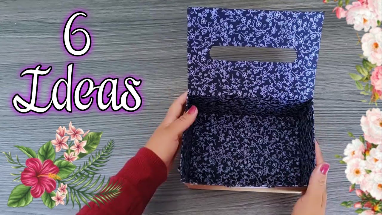 IDEAS con CAJAS DE CARTÓN/ MANUALIDADES PARA DECORAR Y ORGANIZAR/ IDEAS CON RECICLAJE/DIY/ARTESANATO