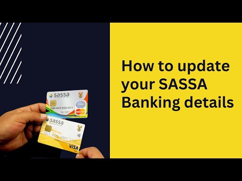 📌 How to Update Your SASSA Banking Details – Step-by-Step Guide