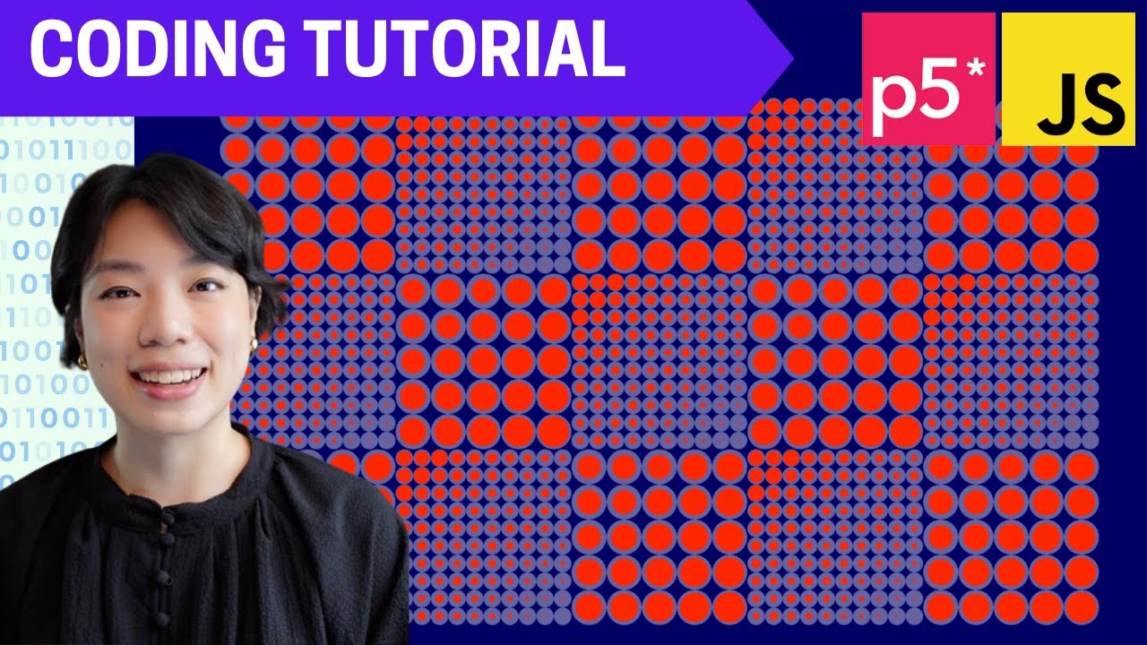 p5.js Coding Tutorial | Circular Tile Animation