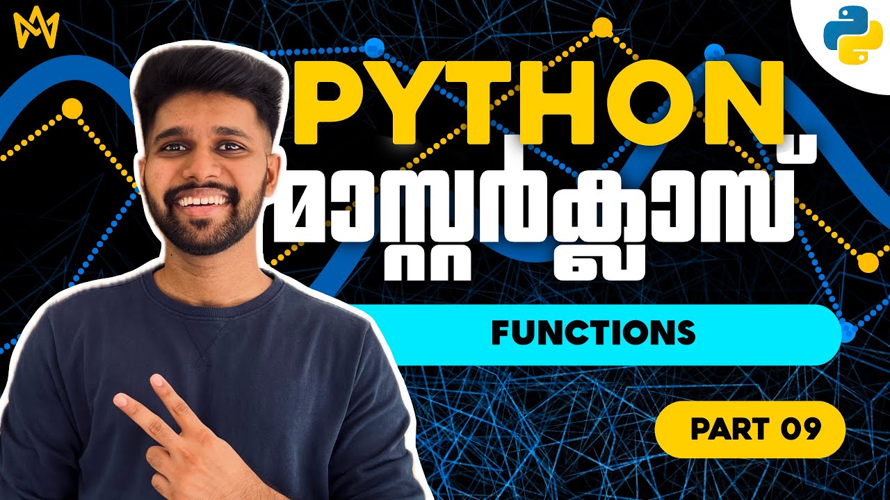 Part 9 | Functions in Python with Practical Example | Python Malayalam Tutorial