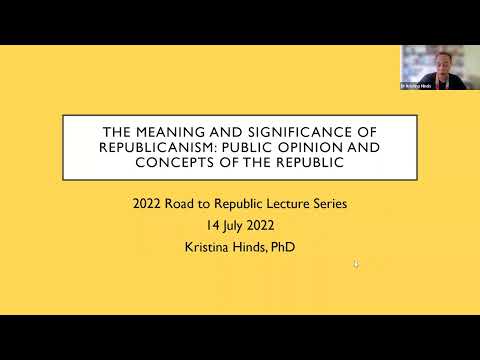 The Meaning and Significance of Republicanism